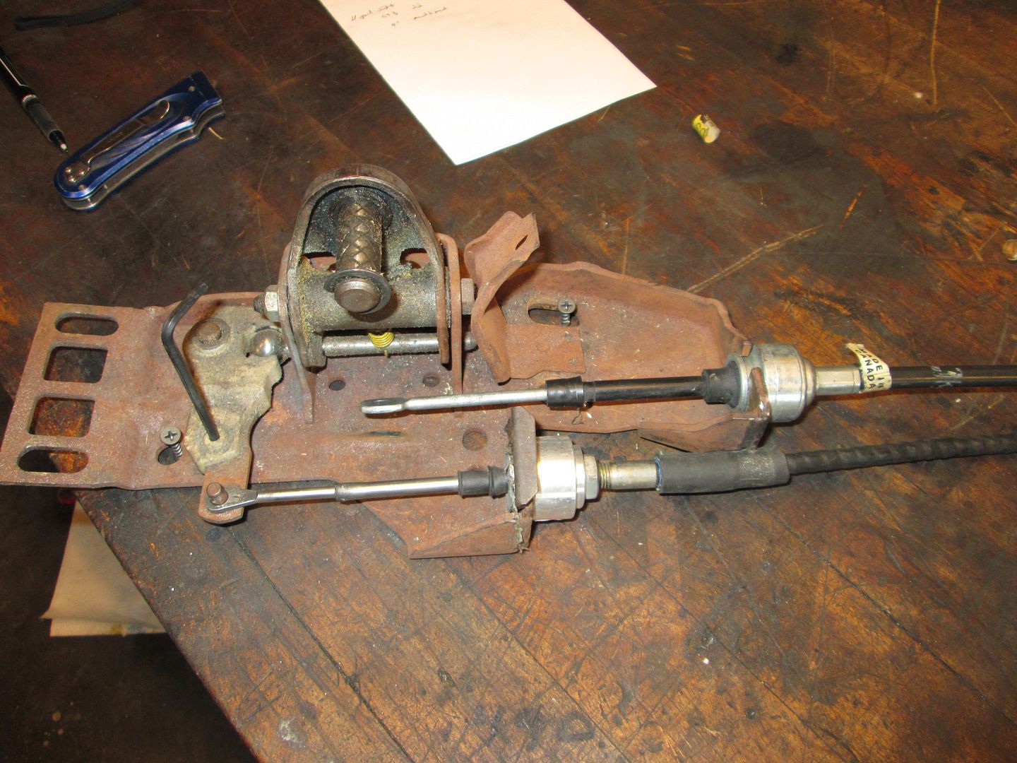 F40 Shift Cable Options - Pennock's Fiero Forum