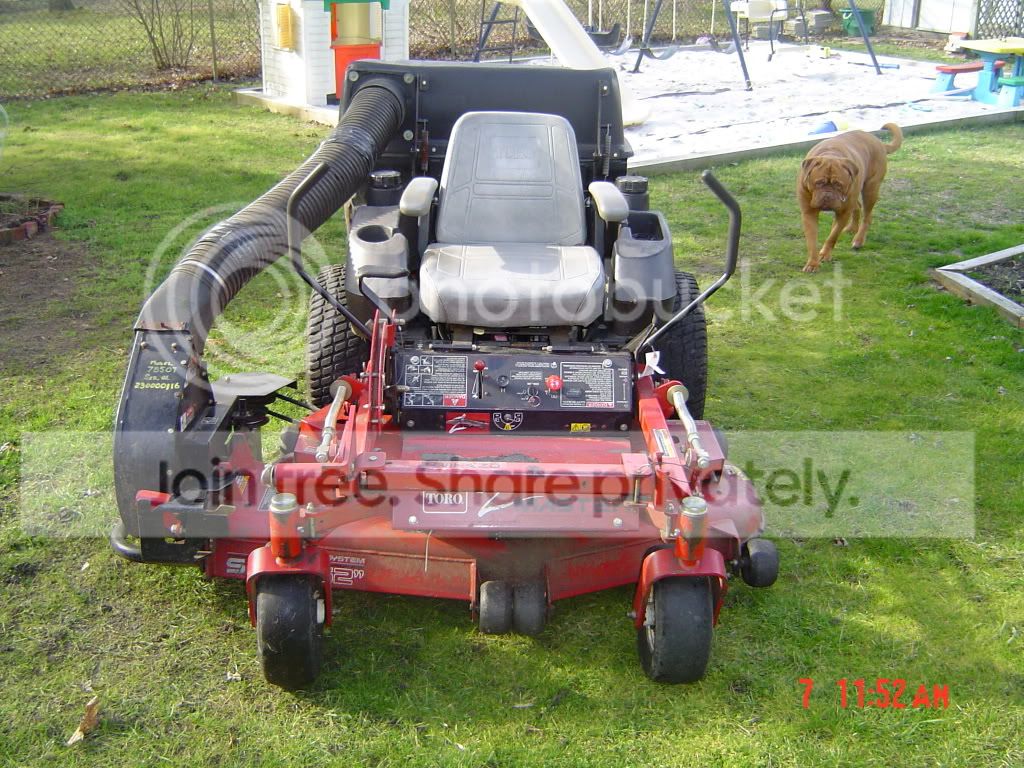 52" Toro Z Master 153 and Grass collection system | Lawn Care Forum