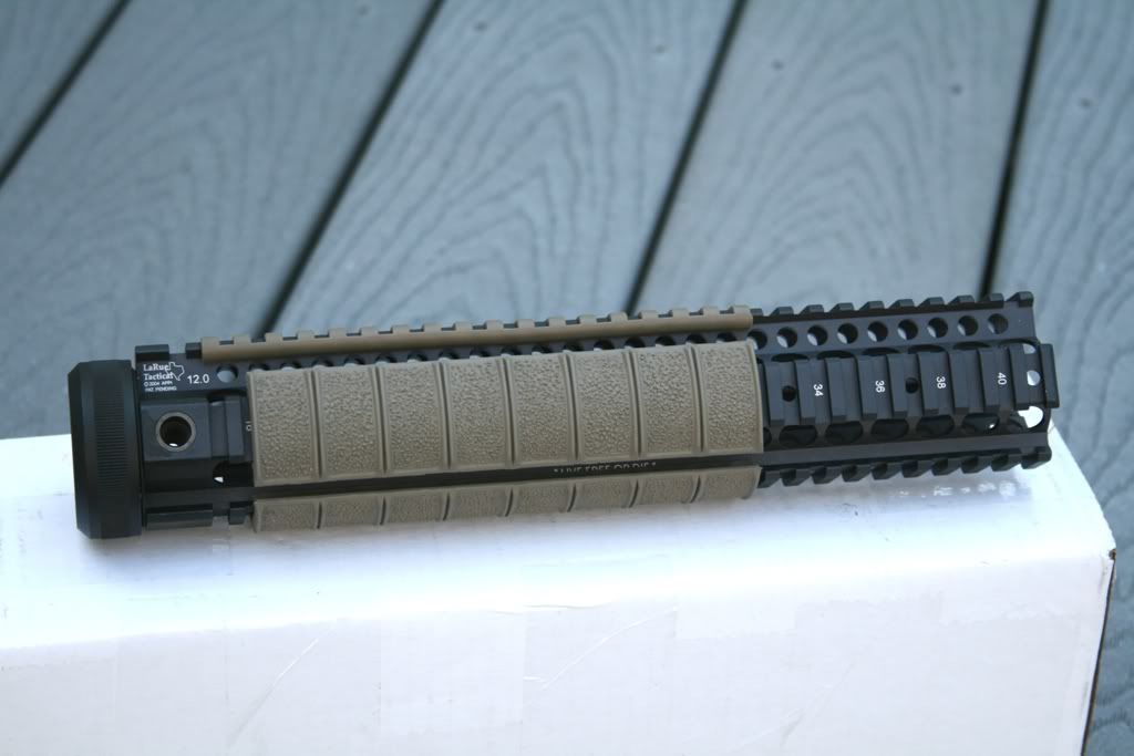 SPF - LaRue Tactical 12.0 Handguard & Nill X-Five Grips - Calguns.net