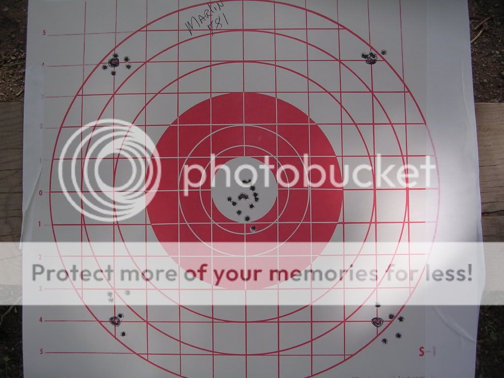 Range report on my Marlin 781 | Rimfire Central Firearm Forum