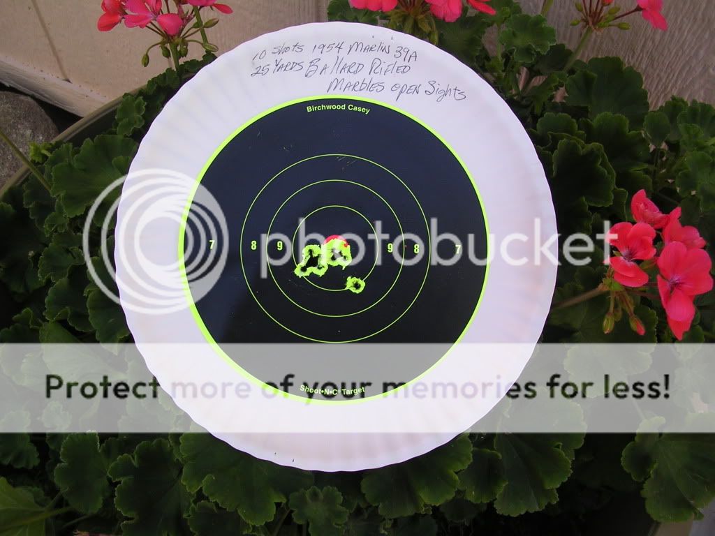 1954 39A Ballard Rifled target | Rimfire Central Firearm Forum