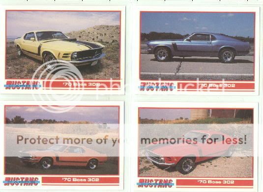 Mustangs card sets 1965-1973 | Vintage Mustang Forums