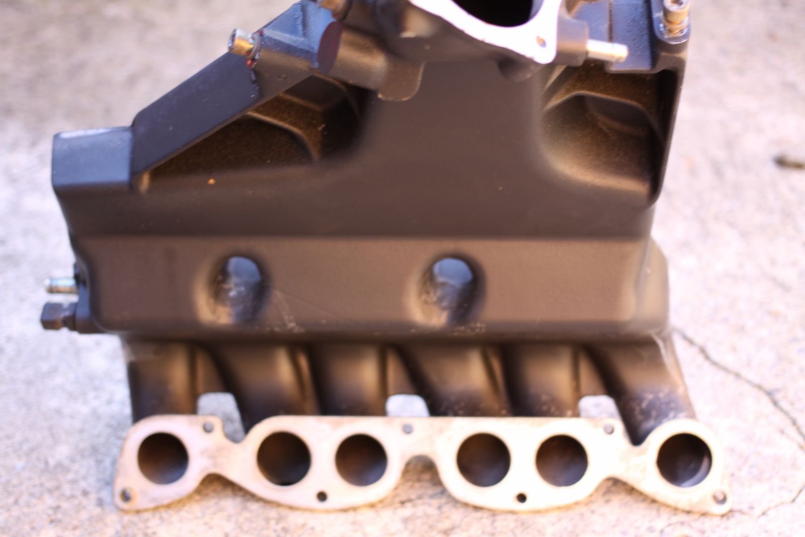 Ob2 12v vr6 intake manifold - black/polished | VW Vortex - Volkswagen Forum