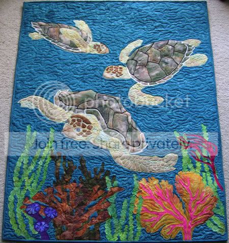 Sea Turtle Quilt | Fern Glade