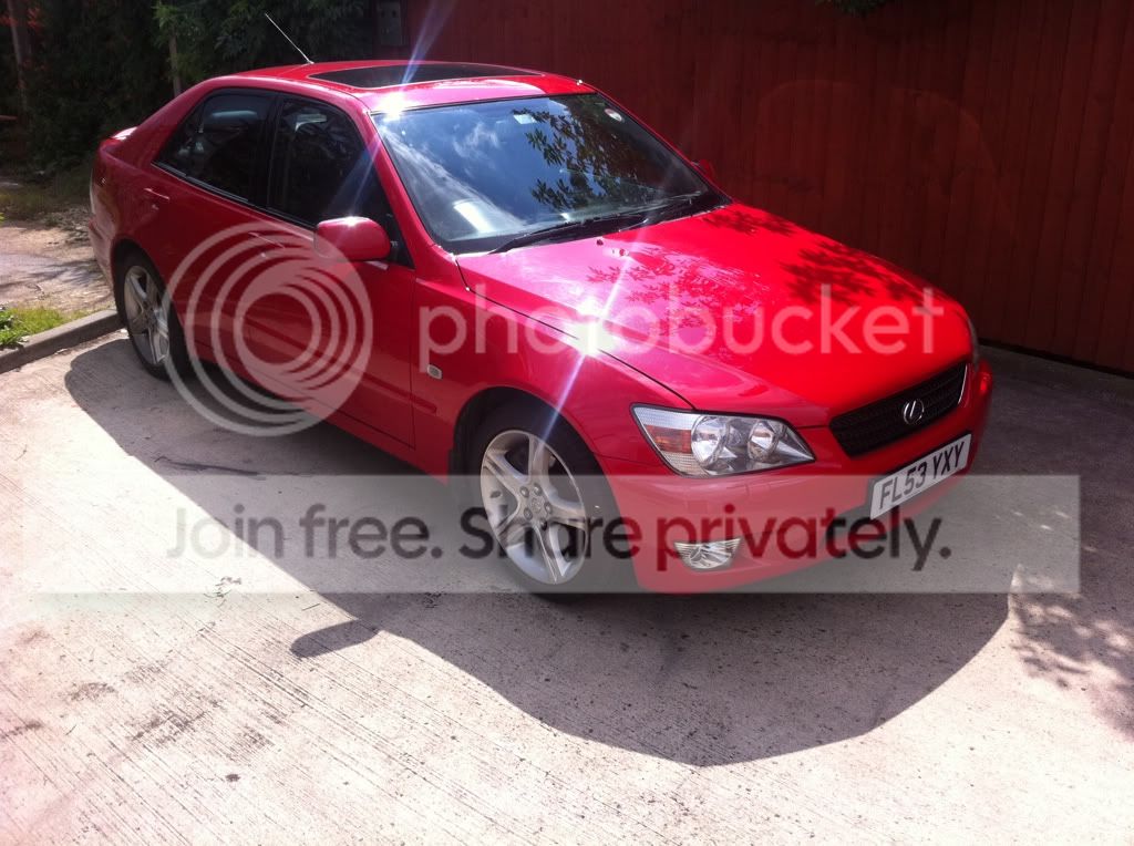 2003 (53) Lexus IS200 Sport Navigator 6 Speed in Red | Driftworks Forum
